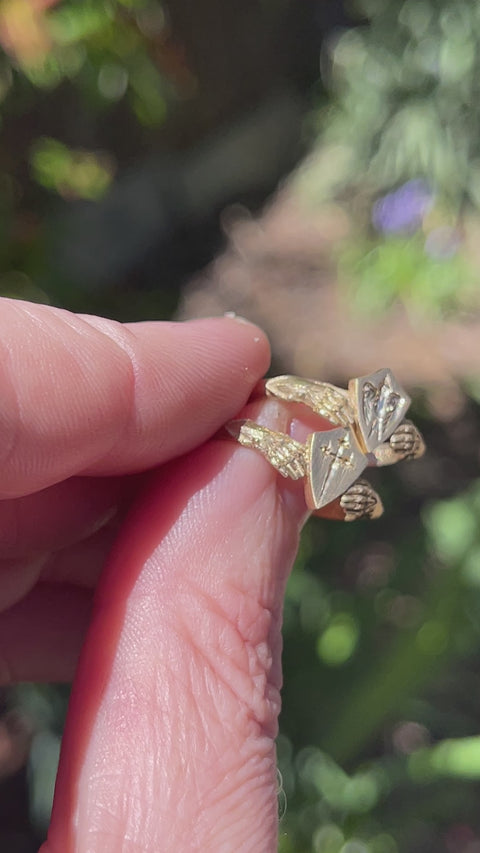 Stronghold Shield Ring – Morgaine Faye